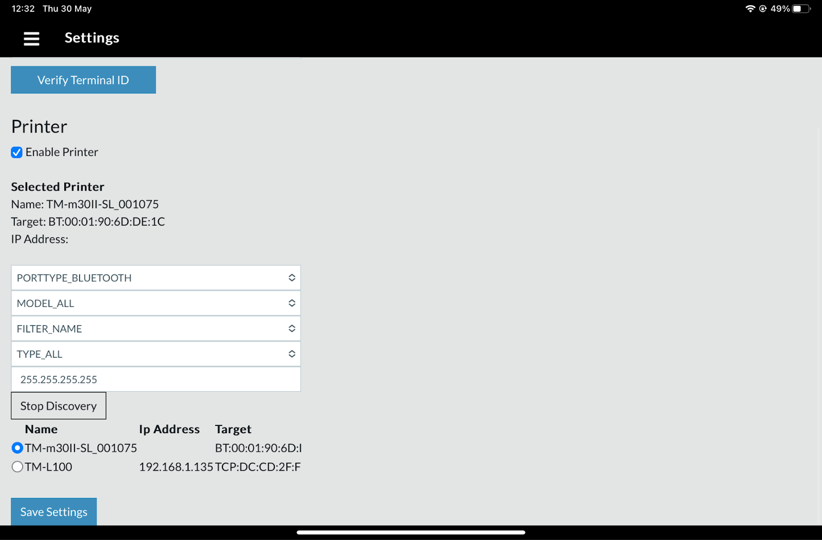 🖨 iPad Connection - Printer to KDS/POS – Vita Mojo